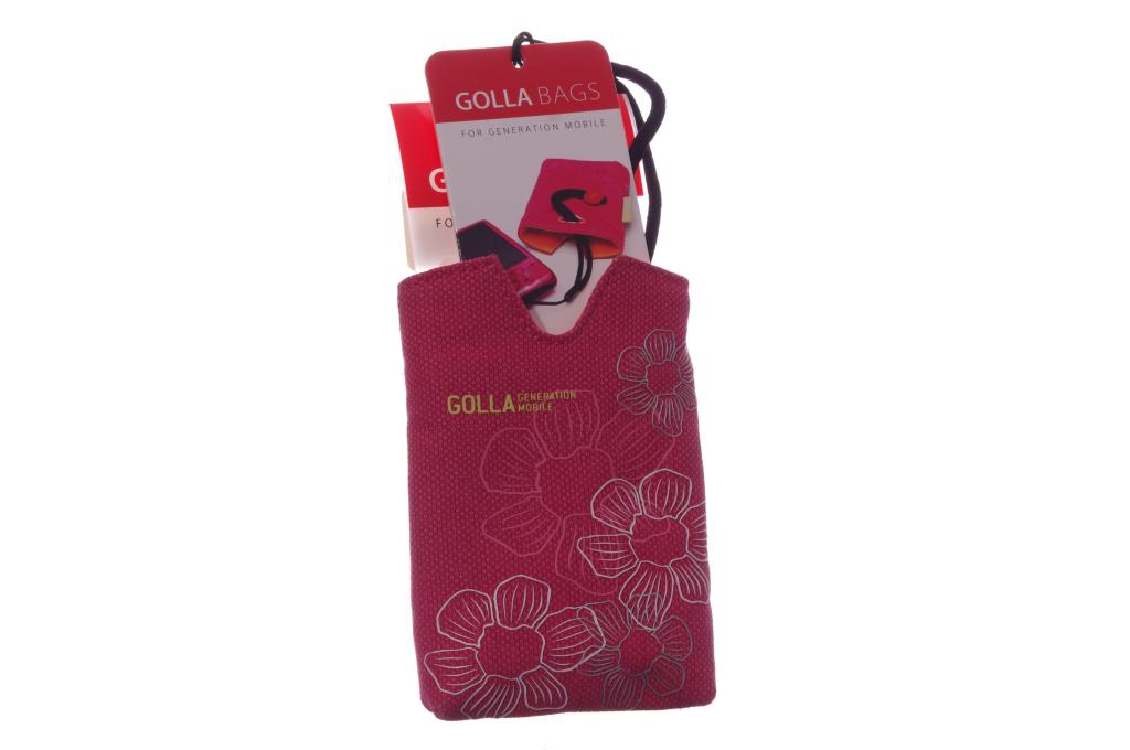Golla Bags Pink Digital Camera Carrying Case Tropical Floral Pouch ...